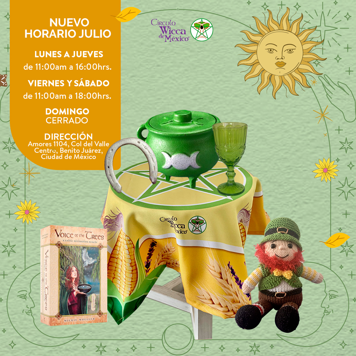 Circulo Wicca - Tienda y Escuela de Magia Celta y Hadas