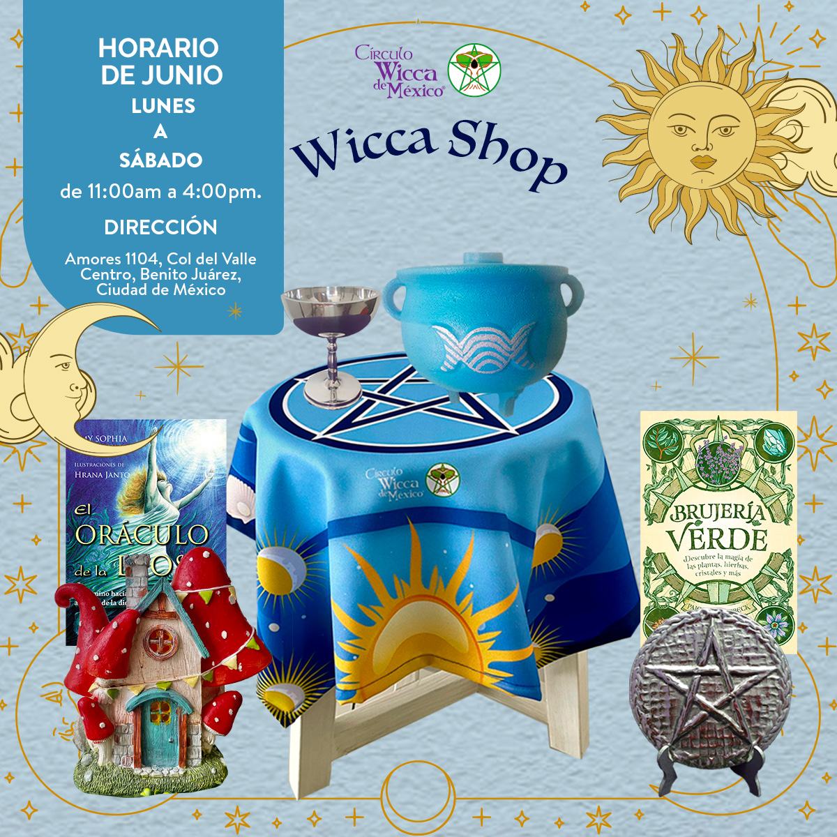 Circulo Wicca - Tienda y Escuela de Magia Celta y Hadas